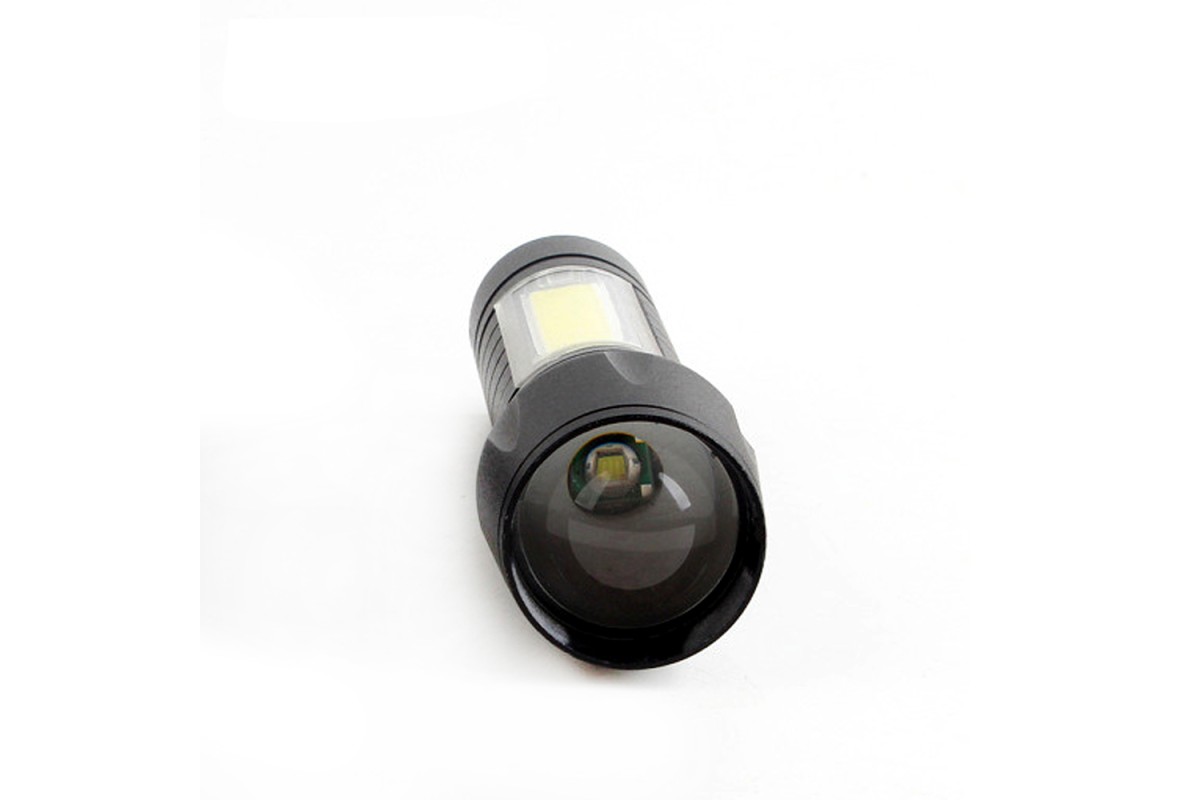 Mini Çok Güçlü Şarjlı El Feneri ( XPE+ COB LED ) Watton Wt-030 - Wt-030