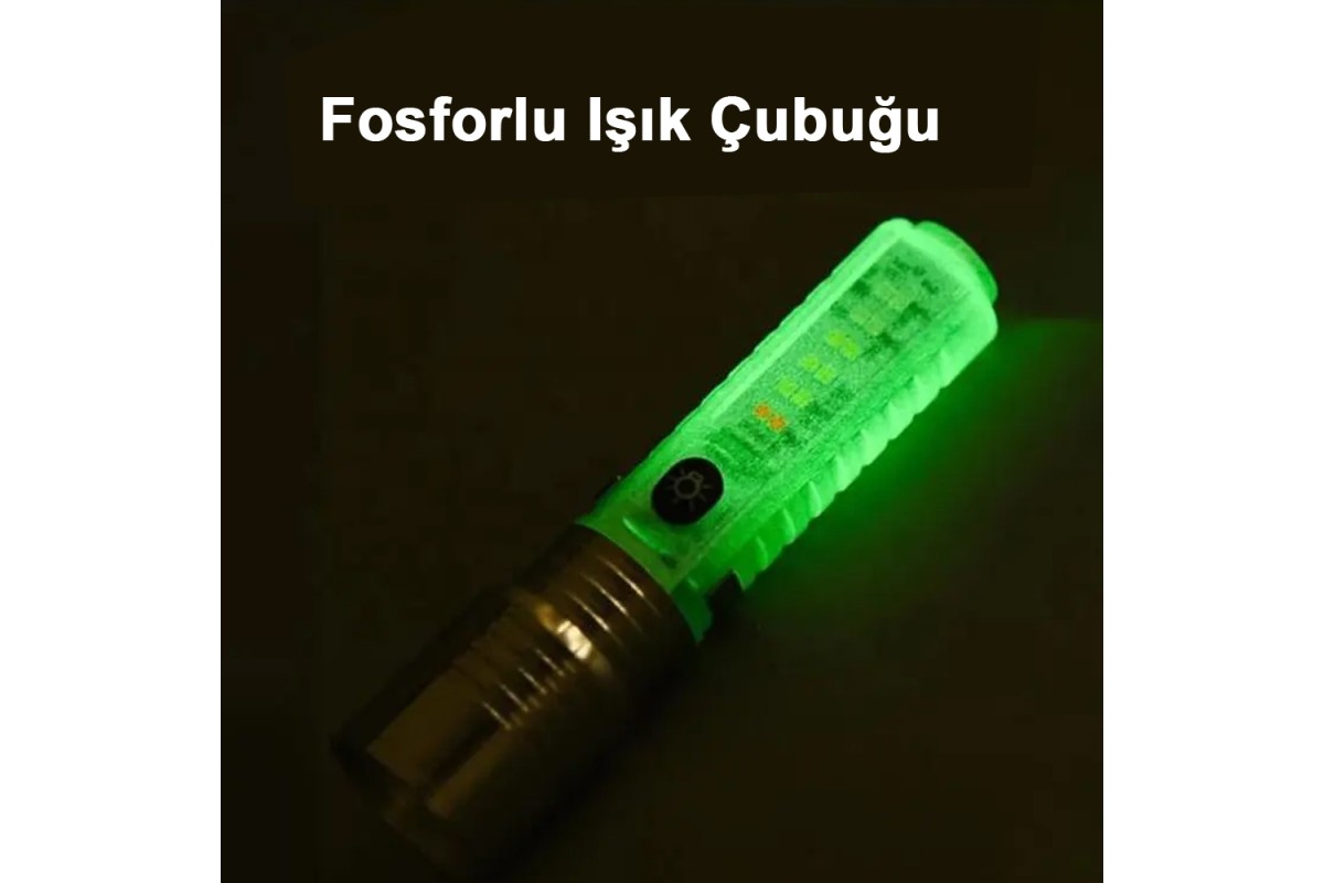 2023 SERİ 8 MOD ŞARJLI YENİ NESİL EL FENERİ WATTON WT-609 - Wt-609