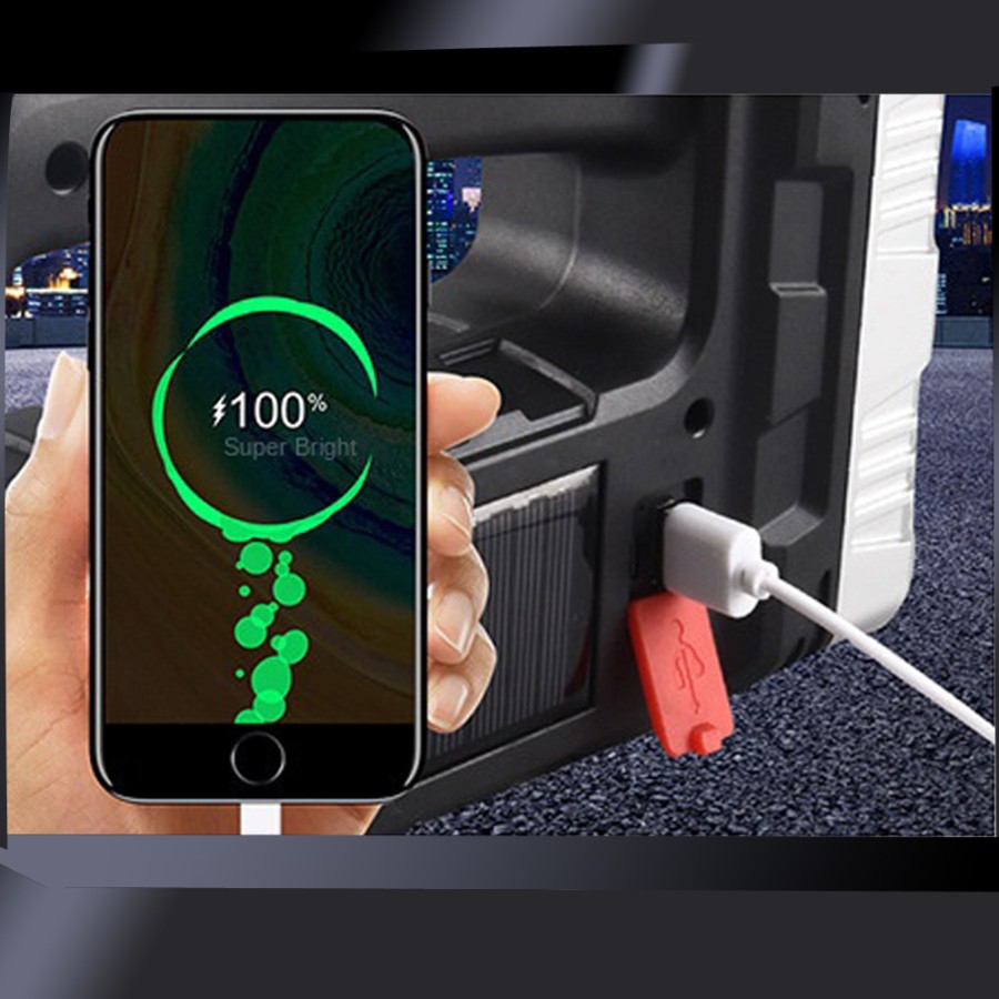 Solar Panelli Ledli Fener Watton Wt-614 - Wt-614