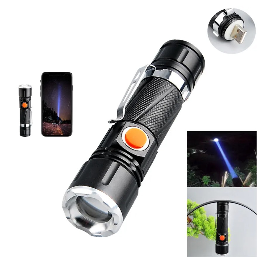 P50 LED ŞARJLI MIKNATISLI USB EL FENERİ WATTON WT-622 - Wt-622