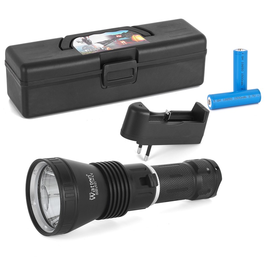 1200 LÜMEN PROFESYONEL ŞARJLI EL FENERİ WATTON WT-655 - Wt-655